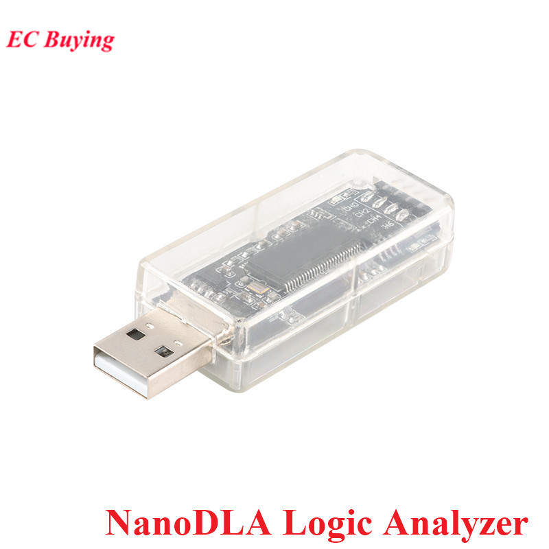 Máy phân tích Logic NanoDLA SCM ARM FPGA Công cụ gỡ lỗi Giao thức Phân tích 24 MHz Tốc độ lấy ...
