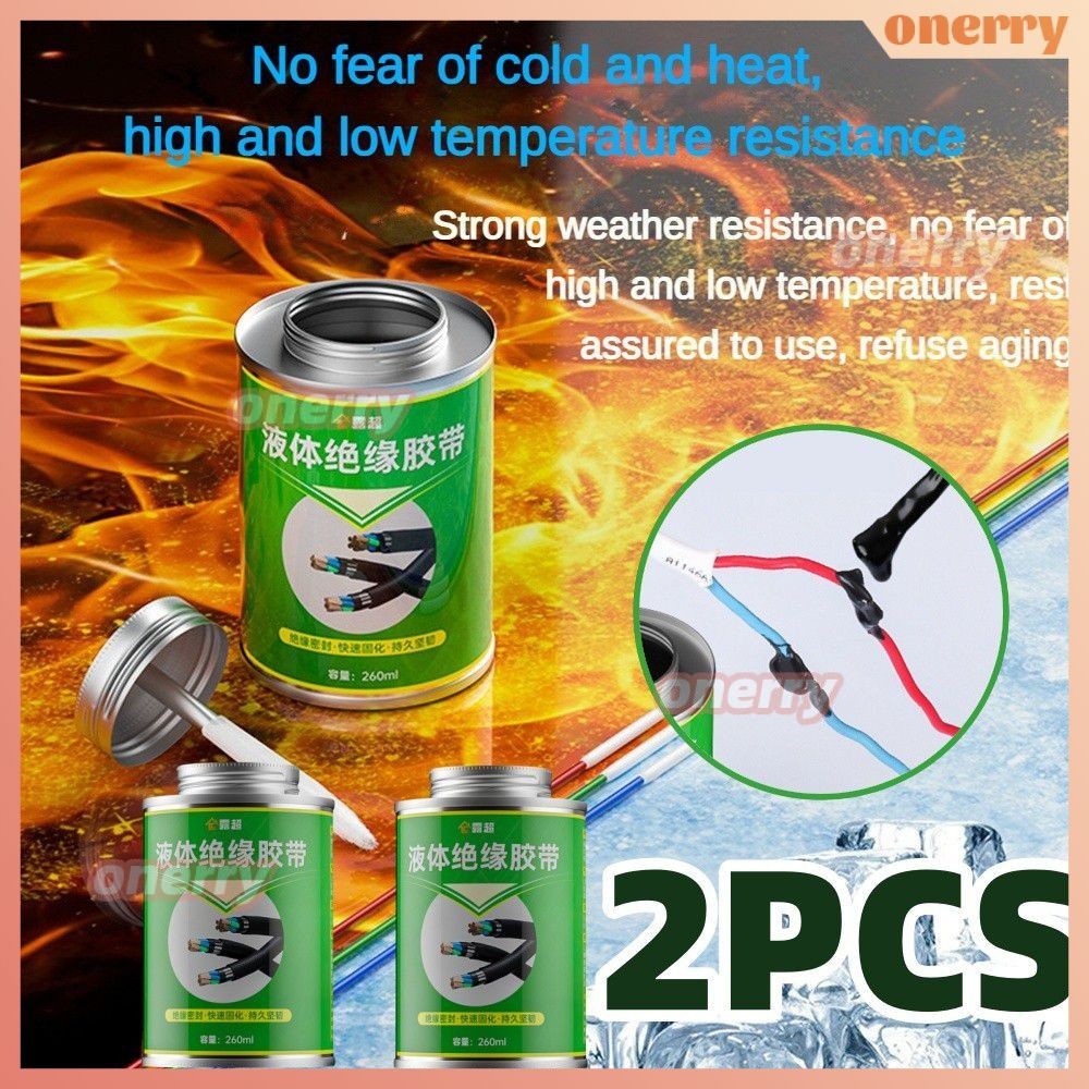 2 chiếc keo cách điện dạng lỏng 100/260ml keo chống thấm nước cho bảng mạch điện chống cháy băng ...