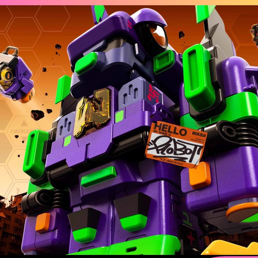 Unit-01 EVA Neon Genesis Evangelion Hộp Mù Hình Siêu Tàu Kết Hợp Robot ...