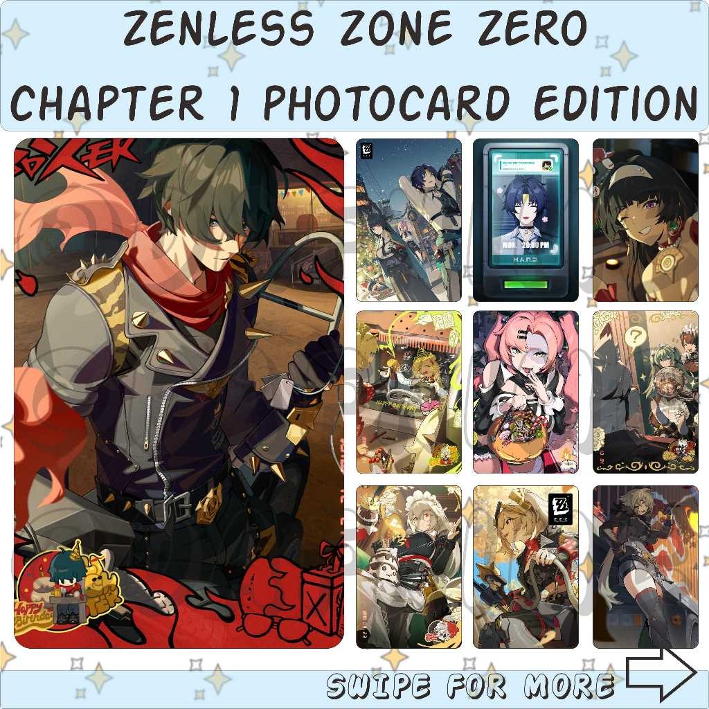 Zenless ZONE ZERO CHAPTER 1 PHOTOCARD ANIME - Card Unofficial bo góc ...