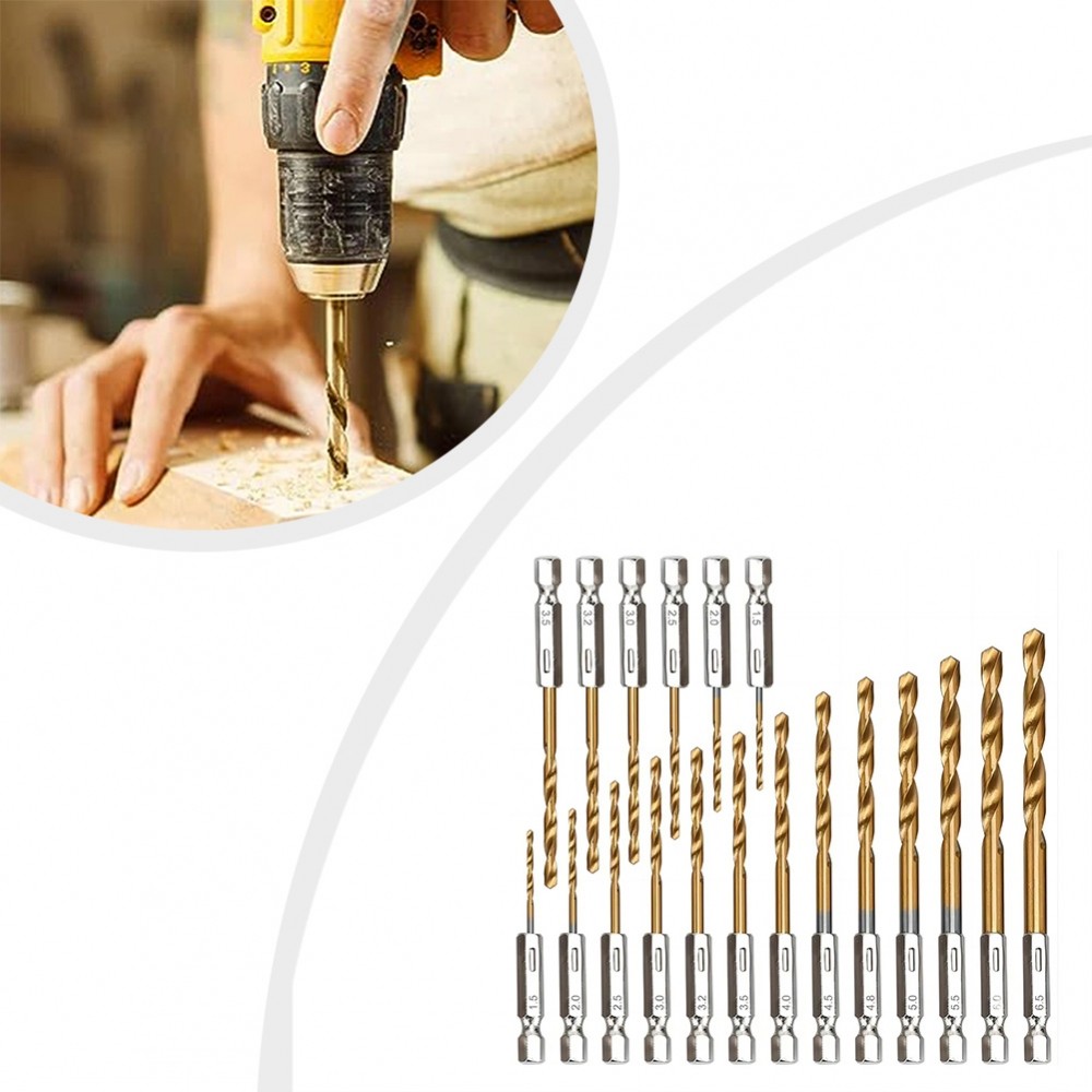 Fast Shipping Hex Shank Drill Bits DIY Projects Enhanced Productivity ...