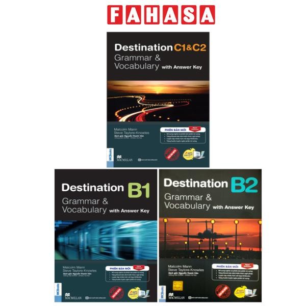Combo Sách Destination - Grammar And Vocabulary with Answer Key - B1 ...