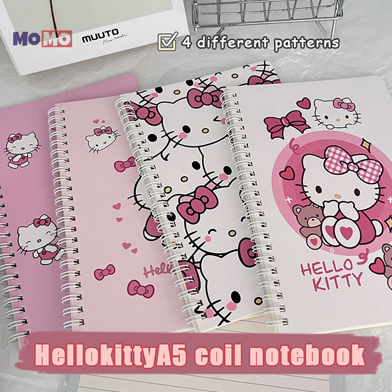 Momo Sanrio Hello Kitty Phim Hoạt Hình Notebook A5 Cuộn Máy Tính Xách ...