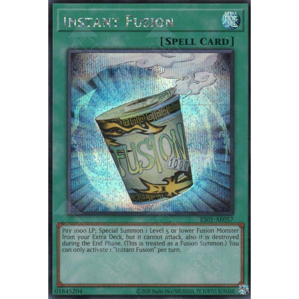 [ Bài Yugioh Chính Hãng ] ES01-AE057 Instant Fusion | Shopee Việt Nam