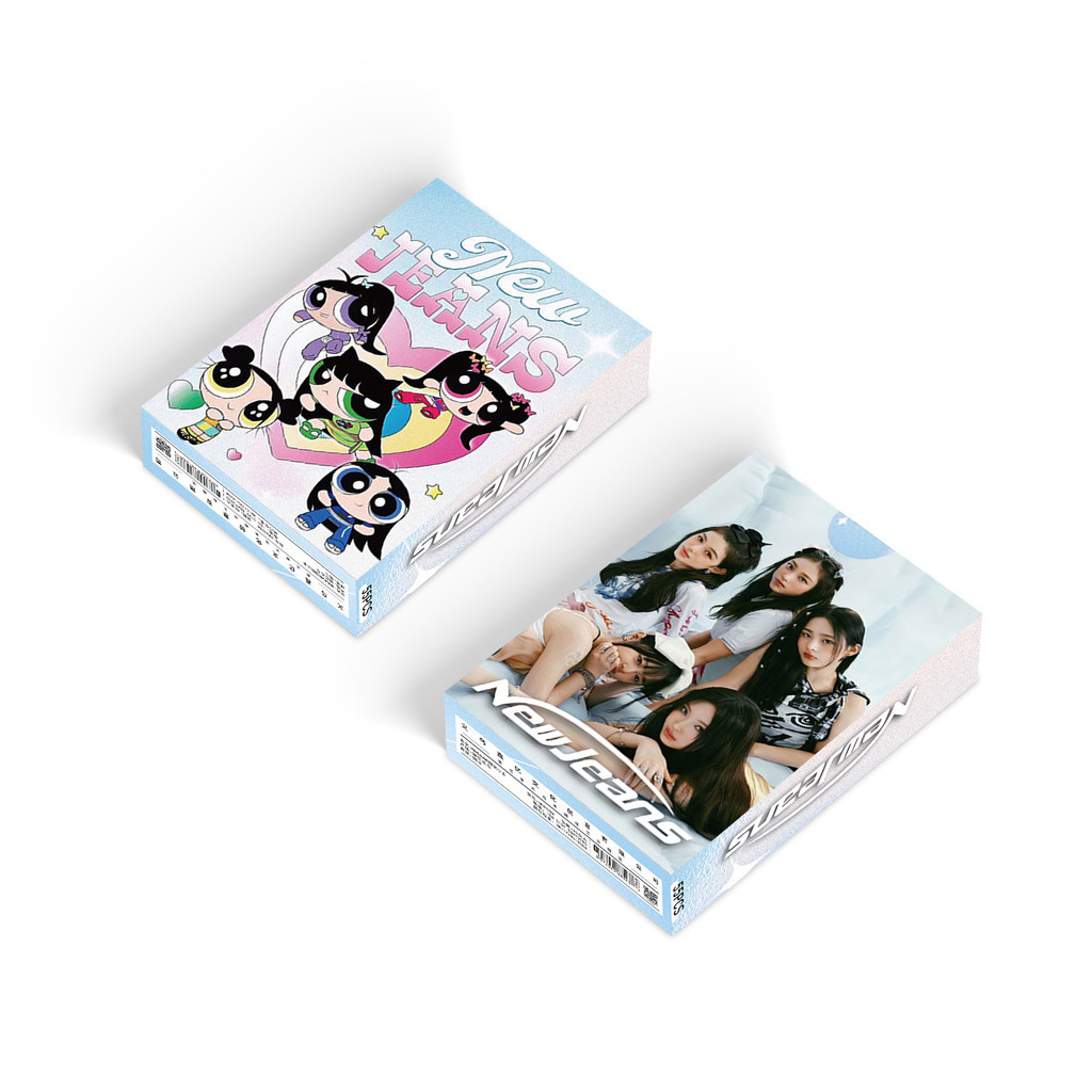 50-119pcs NJ Laser Hologram Lomo Cards How Sweet Album Minji HAERIN ...