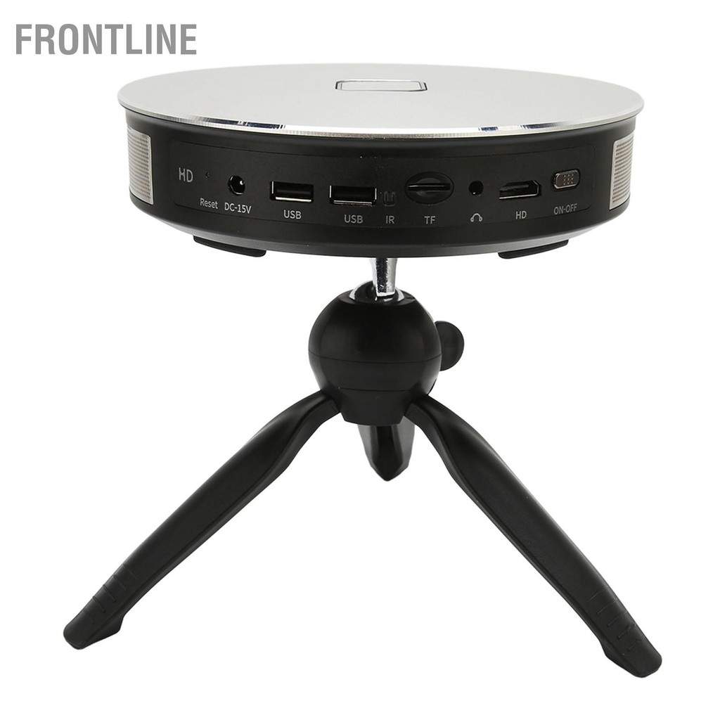 Frontline Máy chiếu 3D Mini HD 4K Tự động hiệu chỉnh 2.4G 5G Bluetooth ...