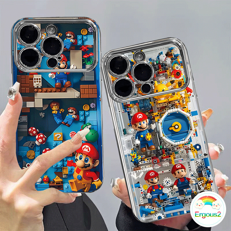 Ốp điện thoại Super Mario Thích hợp cho iPhone 11 15 14 13 12 Pro Xr Xs ...