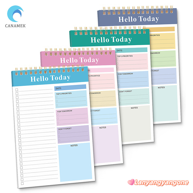 Canamek Danh sách việc cần làm Notepad cho công việc - 52 tờ Tear Off ...