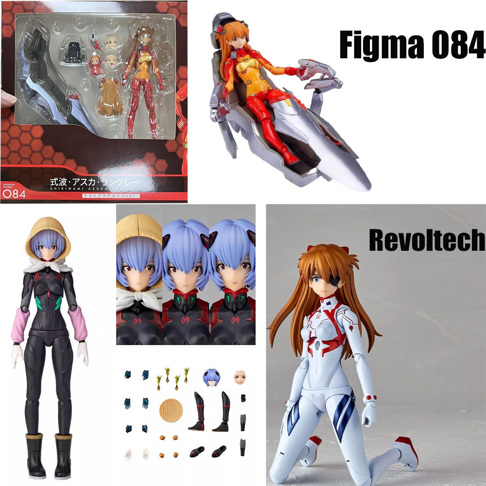 Figma 084 Evagelion Nhân Vật Hành Động Ei Ayanami Asuka Langley Revoltech Neon Genesis Evagelion ...