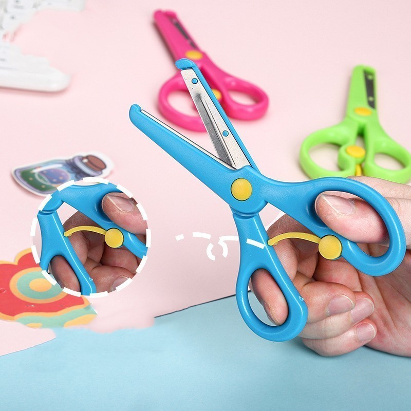 [HCM] Kéo Thủ Công, Kéo Cắt Giấy Học Sinh An Toàn -Chamara | Shopee Việt Nam