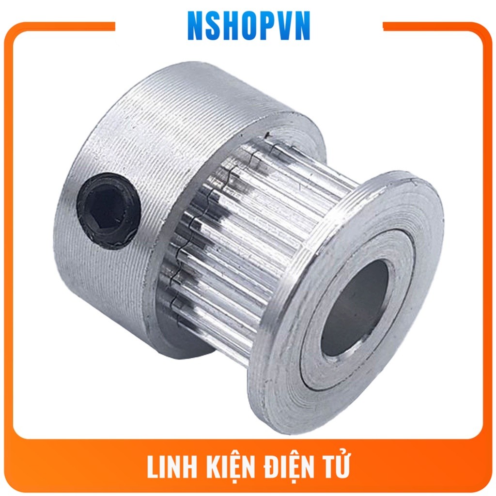 Puly GT2 trục 4mm 16 / 20 răng | Shopee Việt Nam