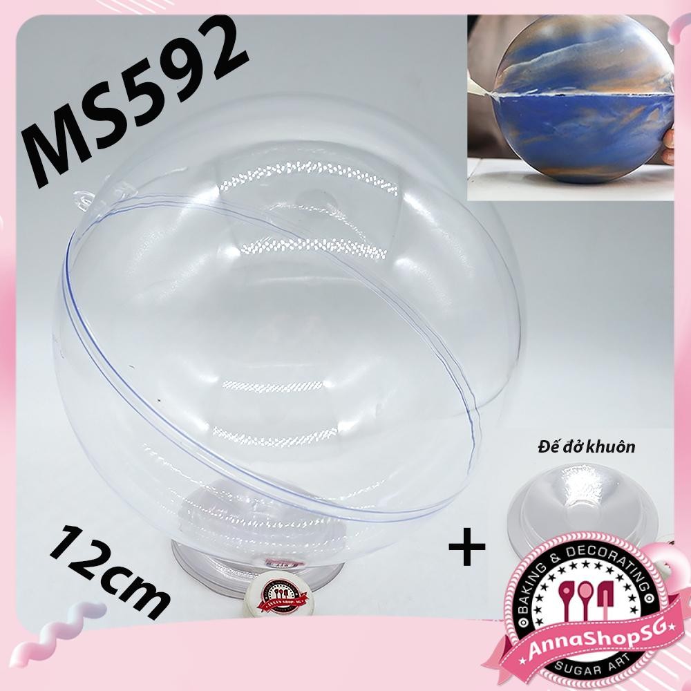 Ms592 KHUÔN CẦU NHỰA CỨNG 12cm LÀM BÁNH PINATA | Shopee Việt Nam