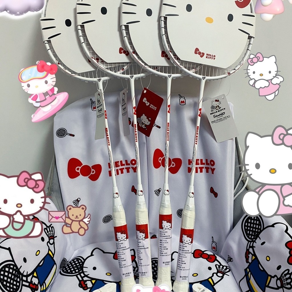 Vợt Cầu Lông KT Cat HelloKitty Hello Kitty Chính Hãng 4u Bền Full ...