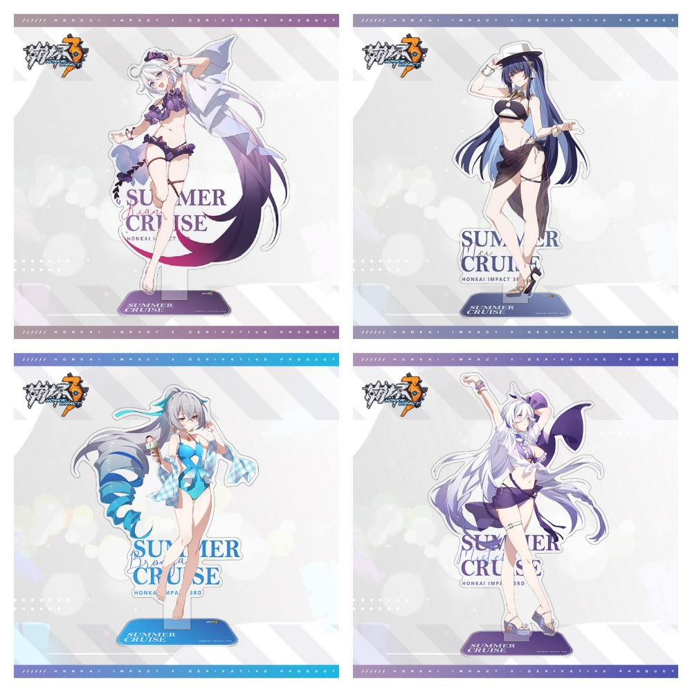 Mô hình Standee Hot Anime Honkai Star Rail Blade Kafka March 7th Phụ ...
