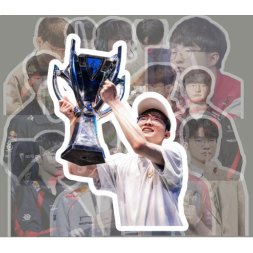 🖤 Set 146 Sticker Faker – Chống Nước, In Màu Sắc Nét, Đậm Chất Gamer 🎮 ...