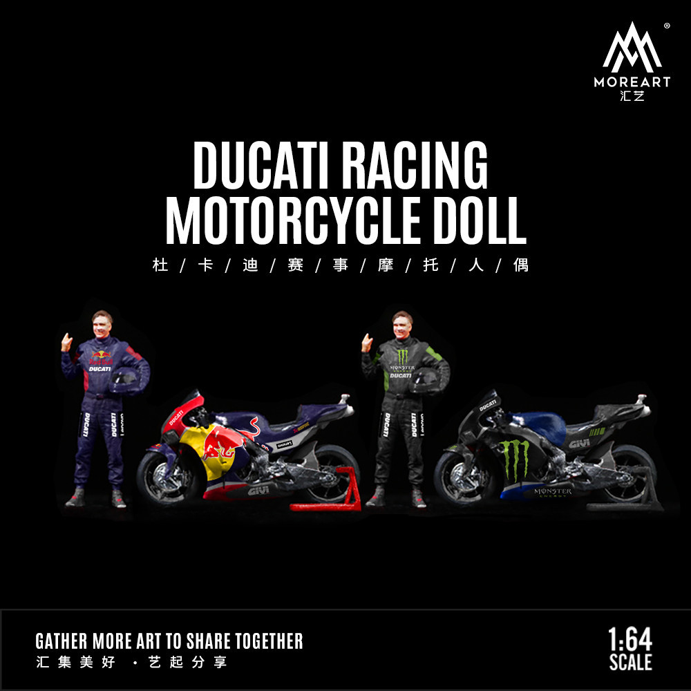 Moreart 1: 64 Ducati Red Bull / Devil 's Claw Xe máy Hình nhựa | Shopee ...