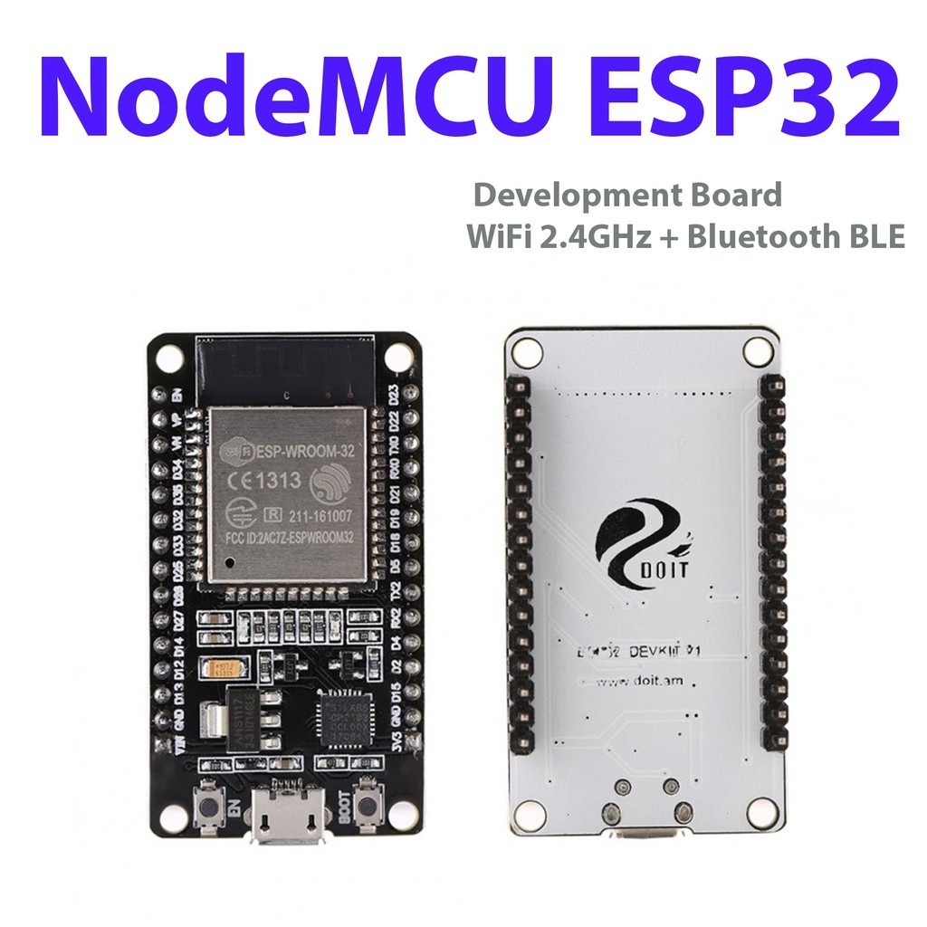 NodeMCU ESP32 Wifi BLE - CP2102- (kit thu phát IoT) | Shopee Việt Nam