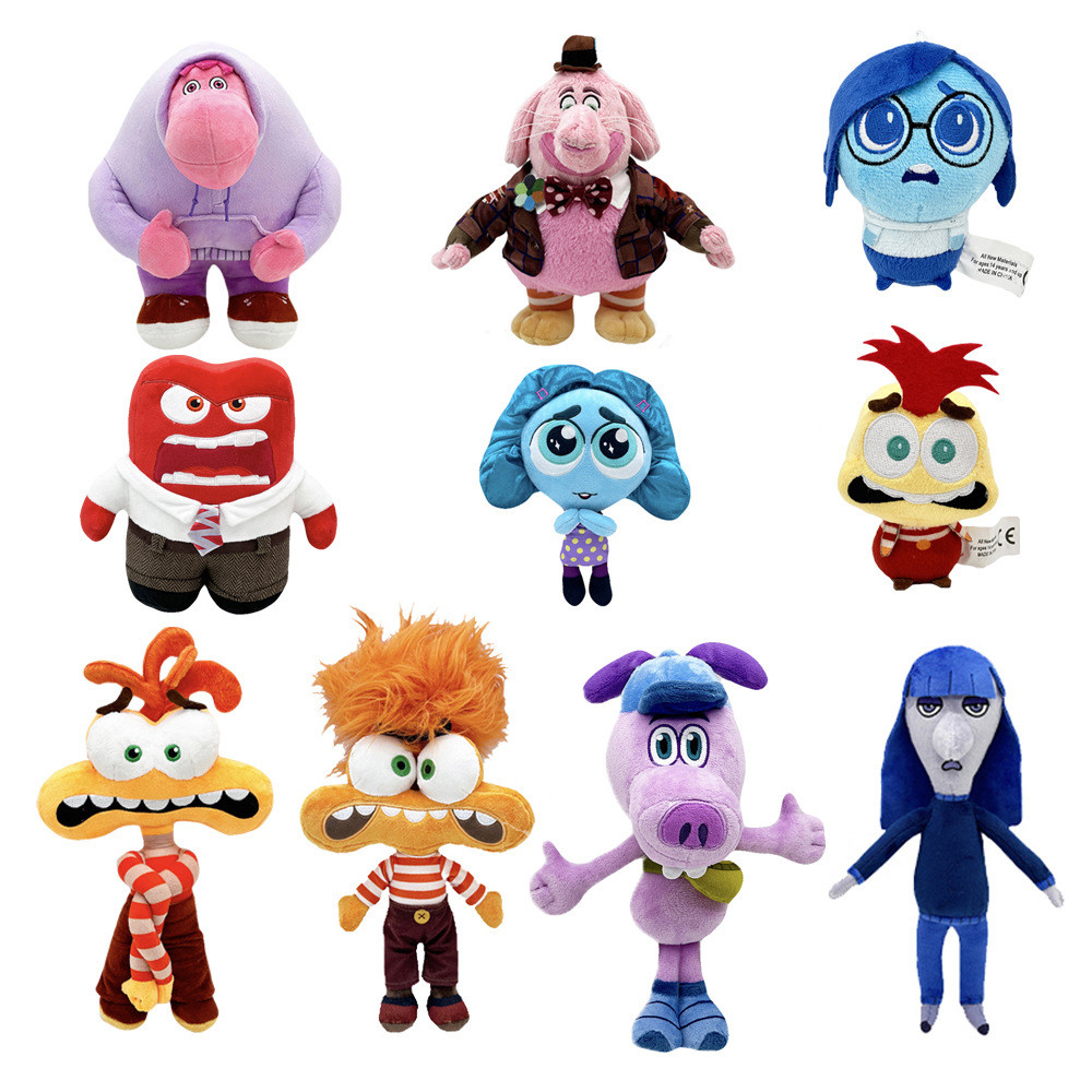 Phim Inside Out 2 Đồ Chơi Sang Trọng Hoạt Hình Lo Âu Ghen tị Xấu hổ ...