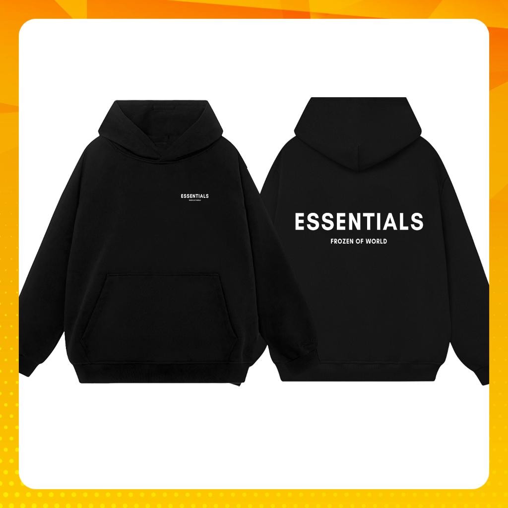 Áo Hoodie Form Rộng Frozen Essentials V2 Nỉ Bông Unisex Local Brand | Shopee Việt Nam
