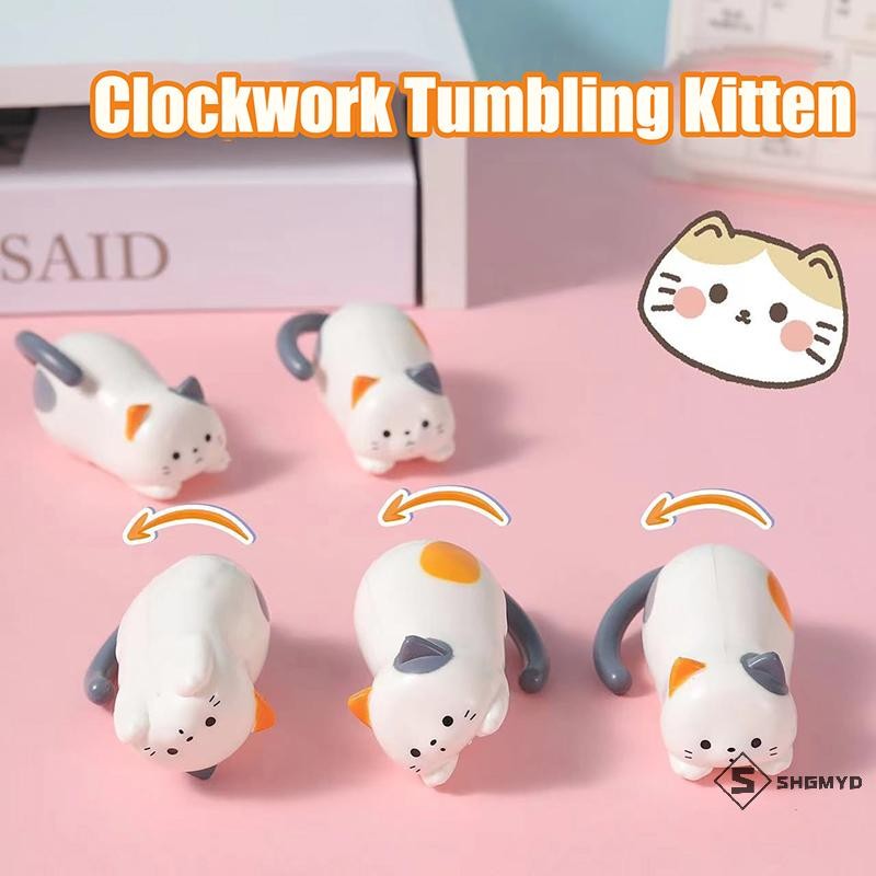 Shgd > Clockwork Tumbling Cat Mô Phỏng Dễ Thương Mèo Con Deion Xếp Hình ...