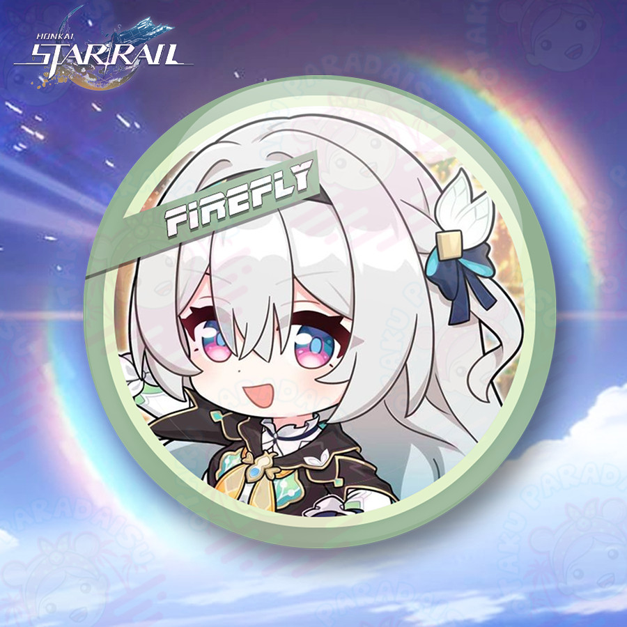 [ PIN ]Honkai Star BATCH 3 Chibi HSR Firefly Caelus Stelle Robin ...