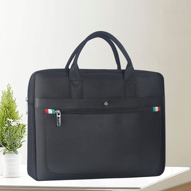 File Bag Zipper Canvas Conference Bag Briefcase Business Bag Handbag ...