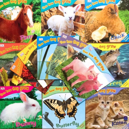 Sách - See How They Grow - bộ 14 cuốn | Shopee Việt Nam