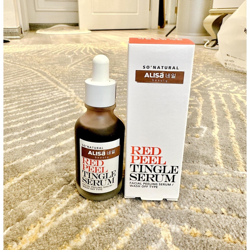 Red Peel Tingle Serum 35ml Tinh Chất Tái Tạo Da - ALISA | Shopee Việt Nam
