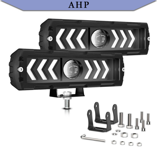 Đèn pha LED ống kính đơn AHP S17 Đèn pha hai màu 80W 8000LM 6000K ...