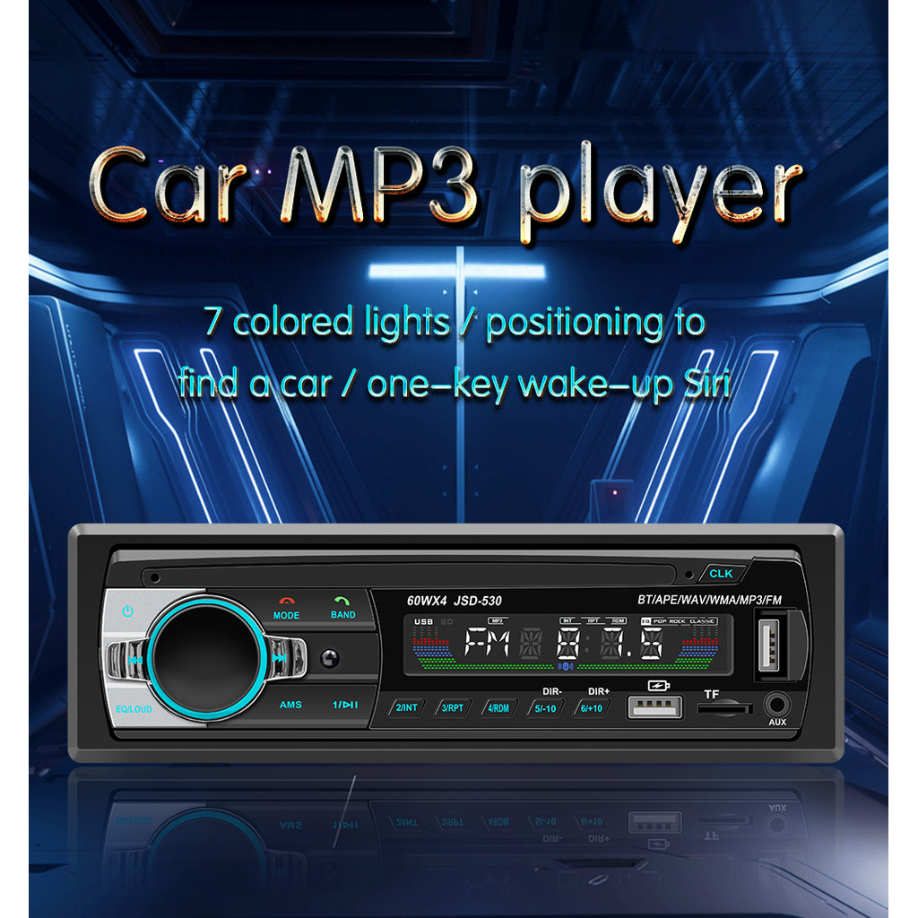 Jsd-530 LED Hệ thống thông tin giải trí ô tô phong cách chung / phát lại LED / MP3 / USB / tìm ...