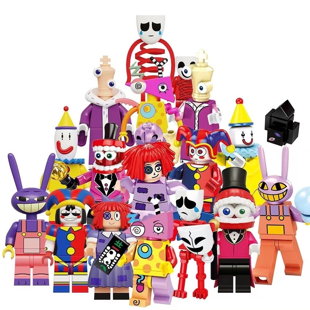 The Amazing Digital Circus Action Figures Pomni Jax Ragatha Khối loạt ...