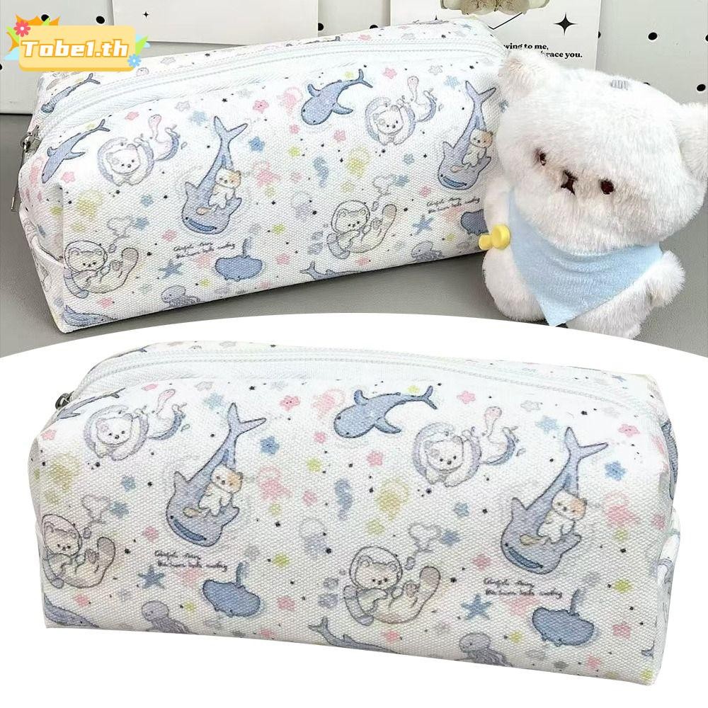 Túi đựng bút TOBE1, Túi văn phòng phẩm cá voi dung tích lớn, Bút chì ...