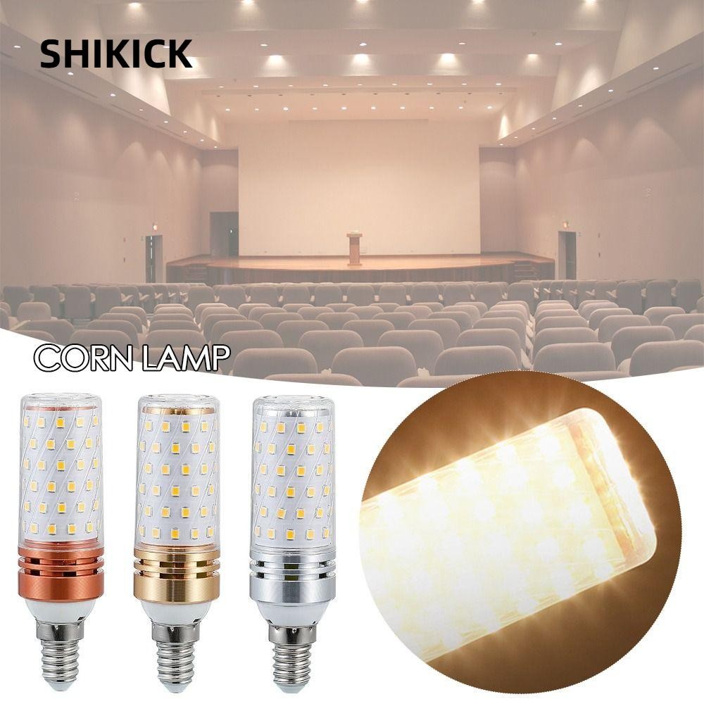Đèn LED SHIKICK No Flicker 12W 16W Bóng đèn ngô E14 E27 | Shopee Việt Nam