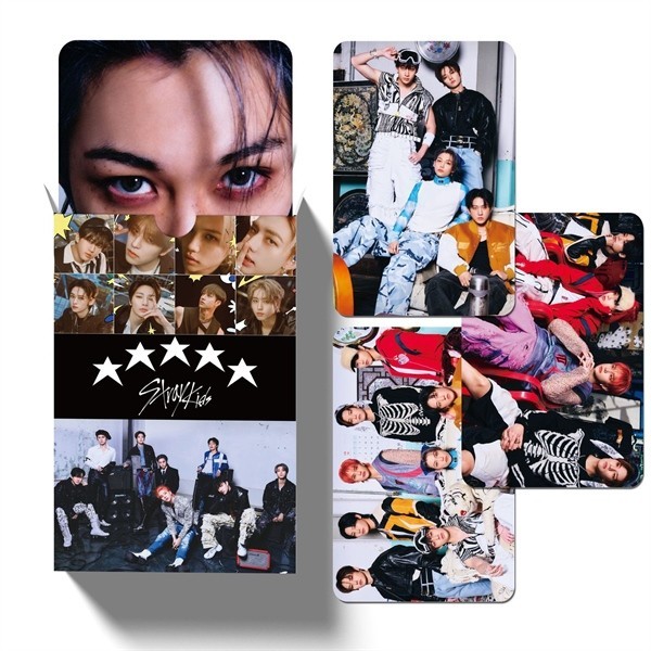 MEOWU Hộp 55 Ảnh LOMO Card Nhóm Nhạc StrayKids | Shopee Việt Nam