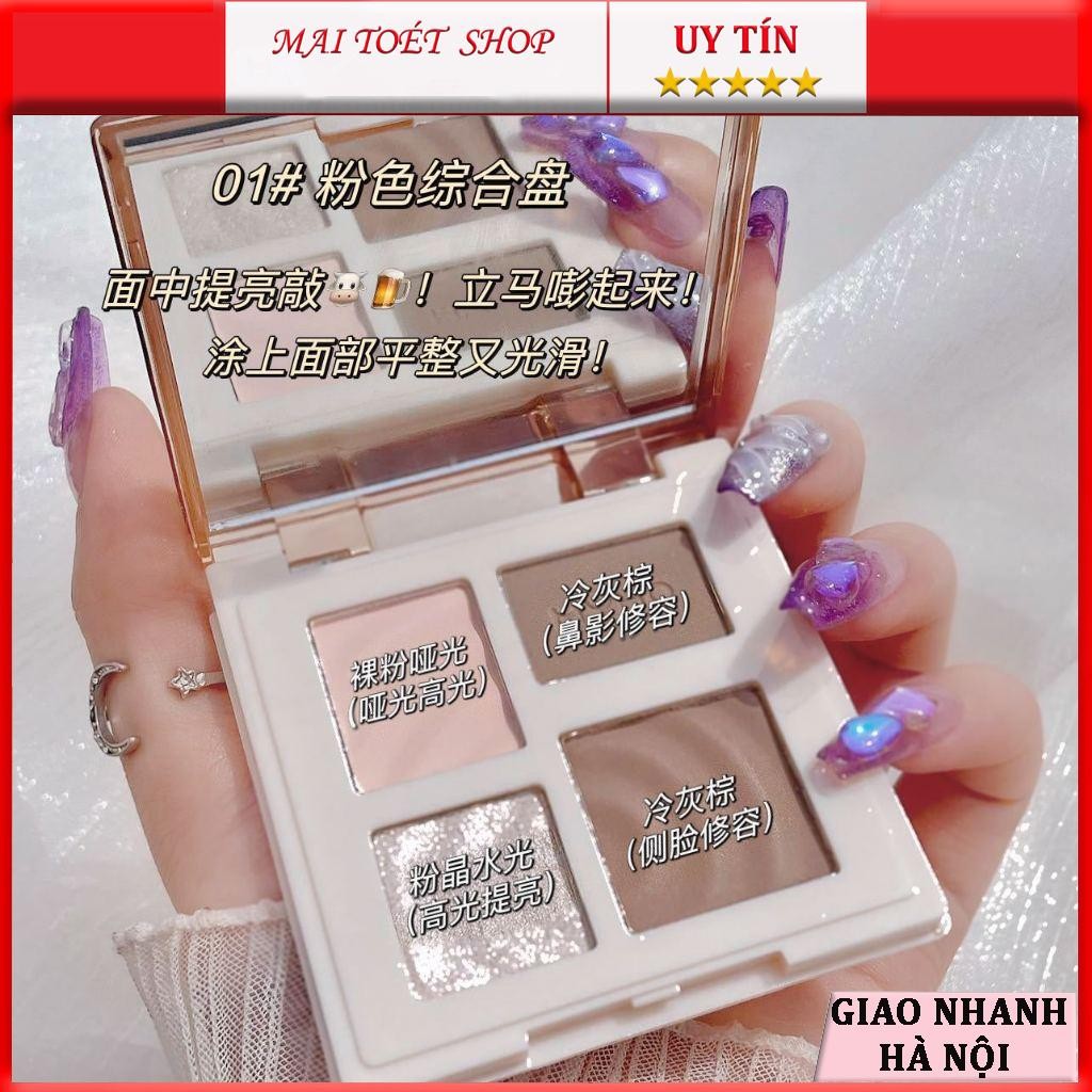 Bảng Tạo Khối Bắt Sáng 4 Ô MYHO Tự Nhiên Bền Màu | Shopee Việt Nam