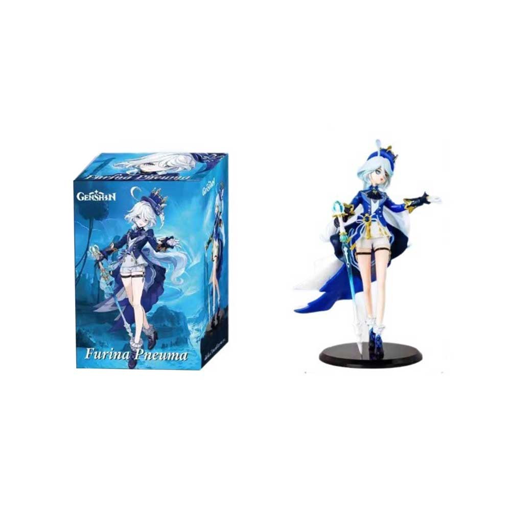 Genshin Impact Furina Action Figure Justice God Water God Model Toy ...
