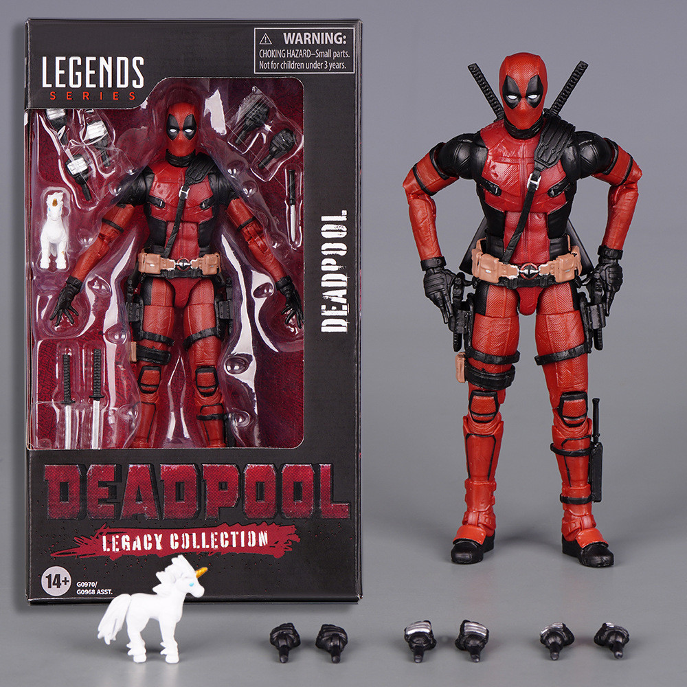 Mới SHF Deadpool Nhân Vật Hành Động X-Men 2.0 025EX Revoltech Deadpool ...