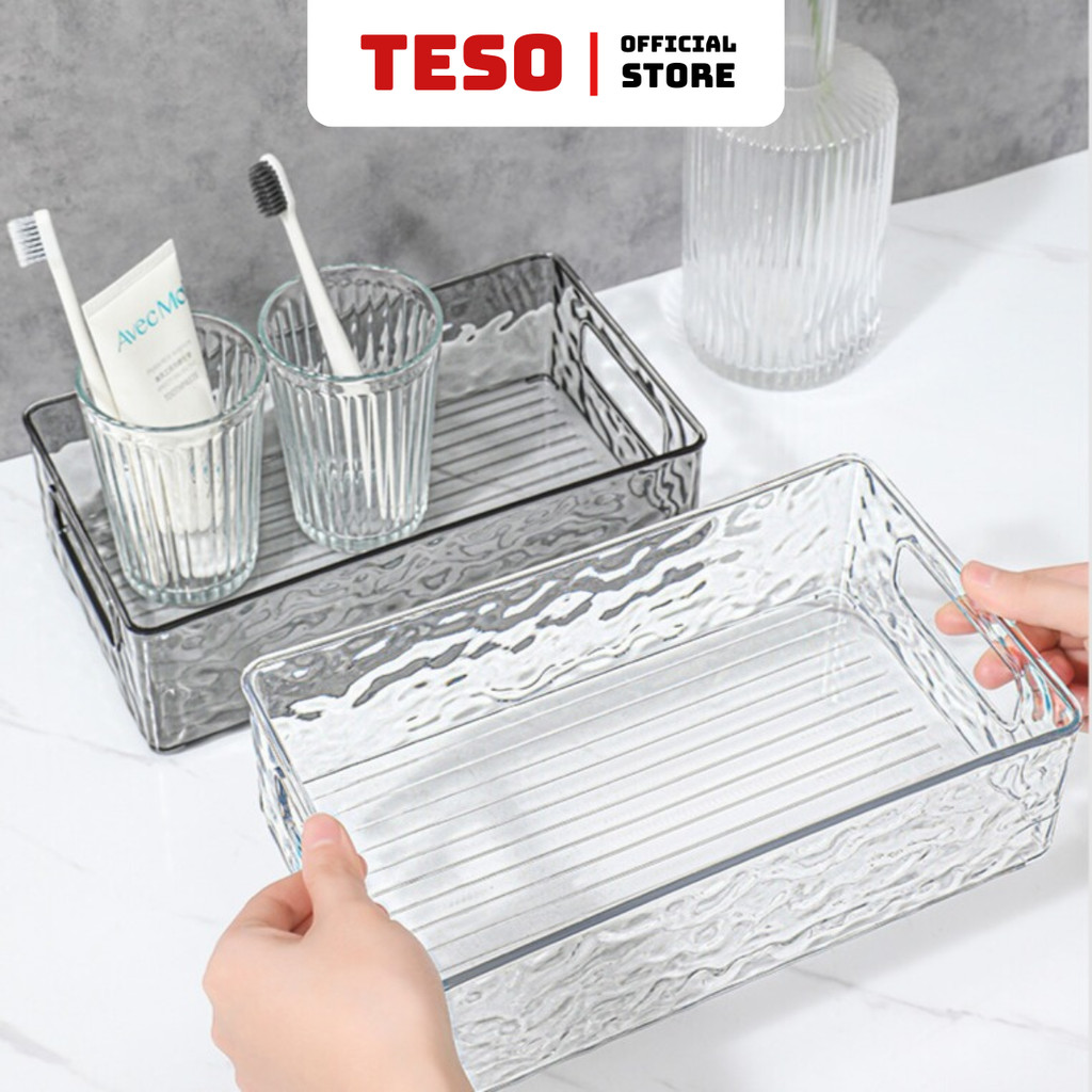 Khay Nhựa Gợn Sóng Để Dùng Có Tay Cầm 2 Bên - Khay Để Đồ Dùng Cá Nhân ...