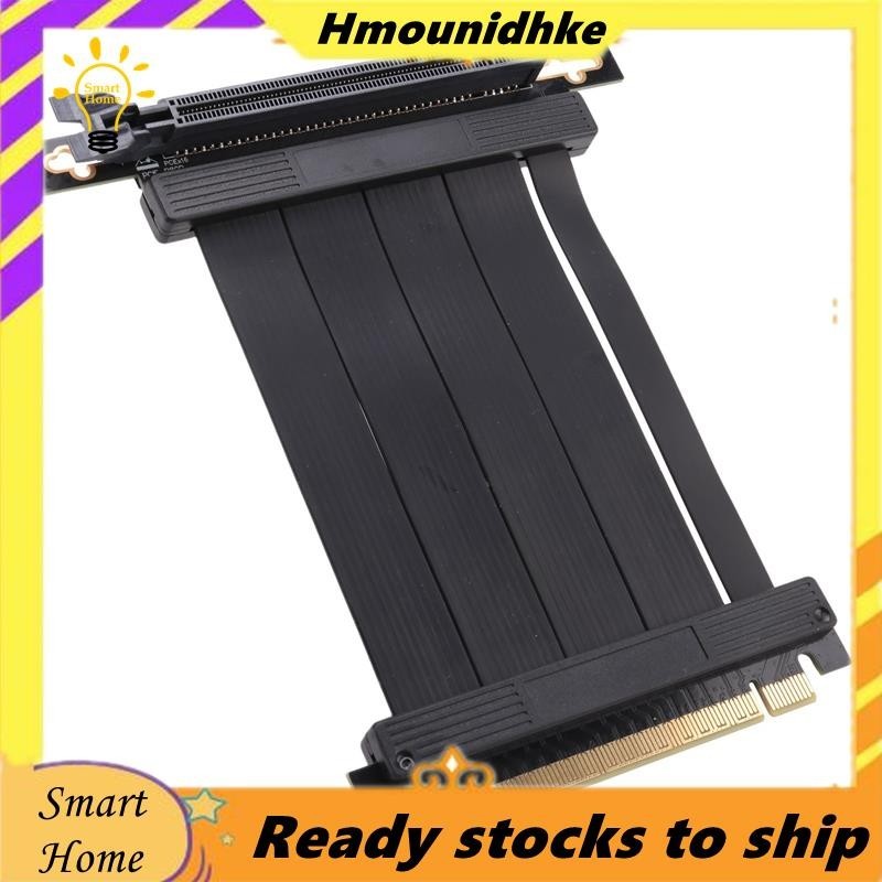 [Hmou] Cáp nâng PCIE 4.0 16X tốc độ đầy đủ Cáp mở rộng Card đồ họa Cổng ...