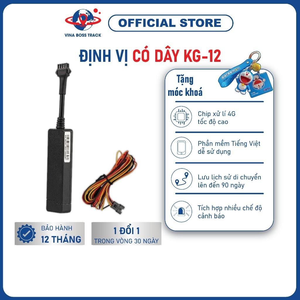 Định Vị Gắn Xe Máy, Ô tô, Thiết Bị Định Vị GPS VINA BOSS TRACK KG12 Bảo ...