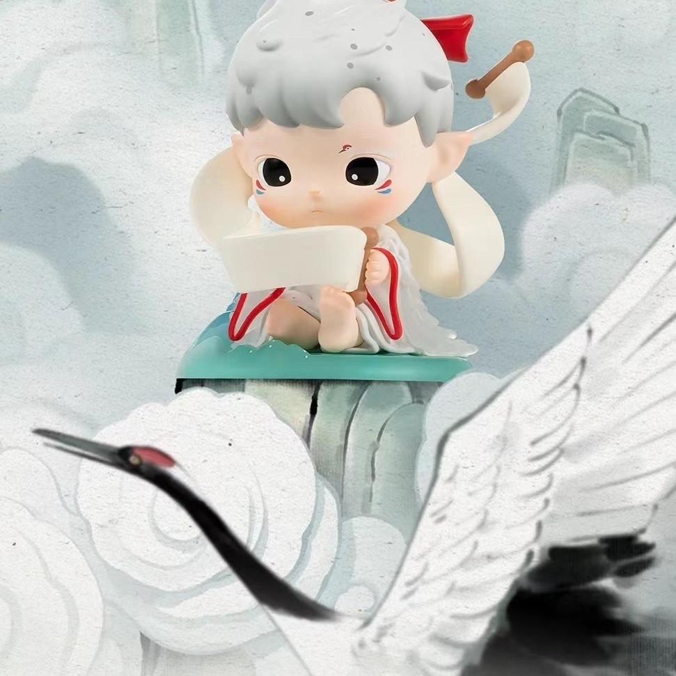 Popmart đích thực vô song Pop Mart kỷ niệm 14 năm 无双镇系art đồ chơi nghệ ...