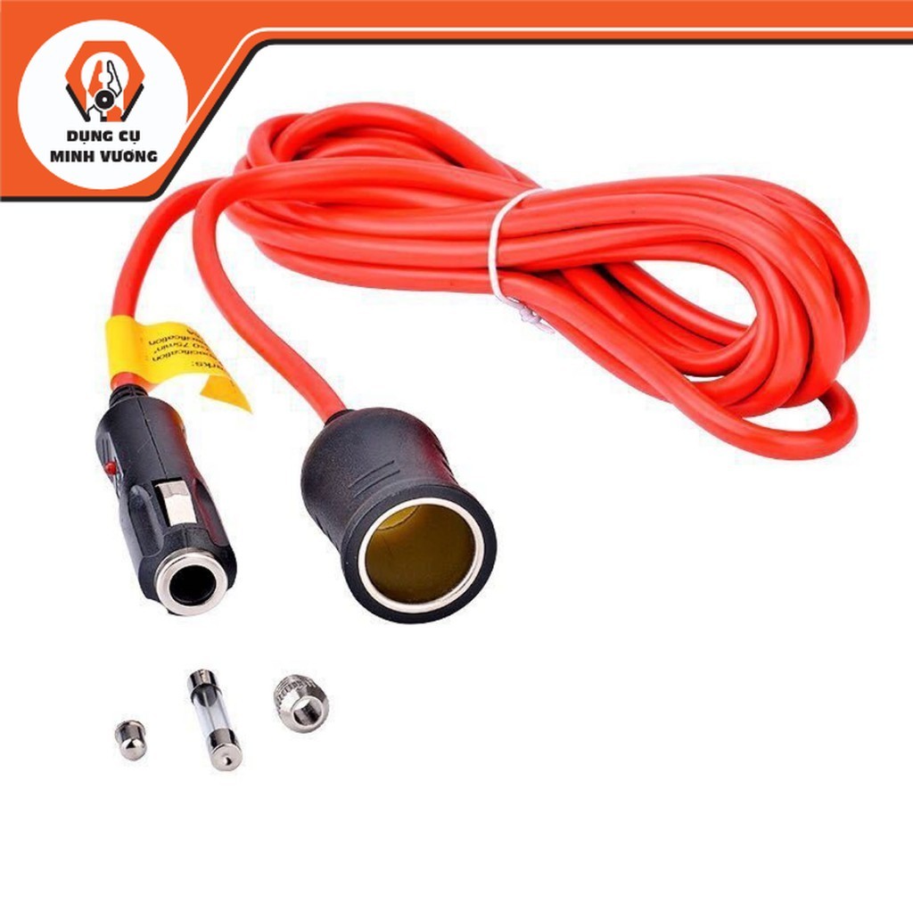 Dây cáp nối dài tẩu sạc 12V 24V 10A cho xe hơi, ô tô dài 1.5m / 3.5m ...