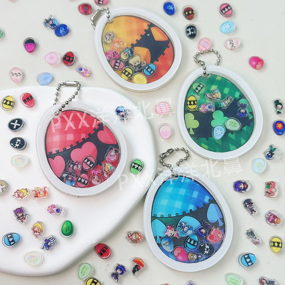 Shugo Chara Anime Móc Khóa Nữ Hinamori Amu Lắc Acrylic Móc Chìa Khóa ...