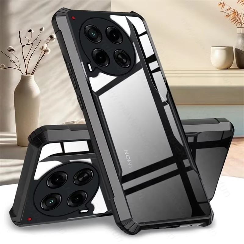 Ốp điện thoại Acrylic trong suốt cho Tecno Camon 30 4G 5G Ốp điện thoại chống sốc hạng nặng ...