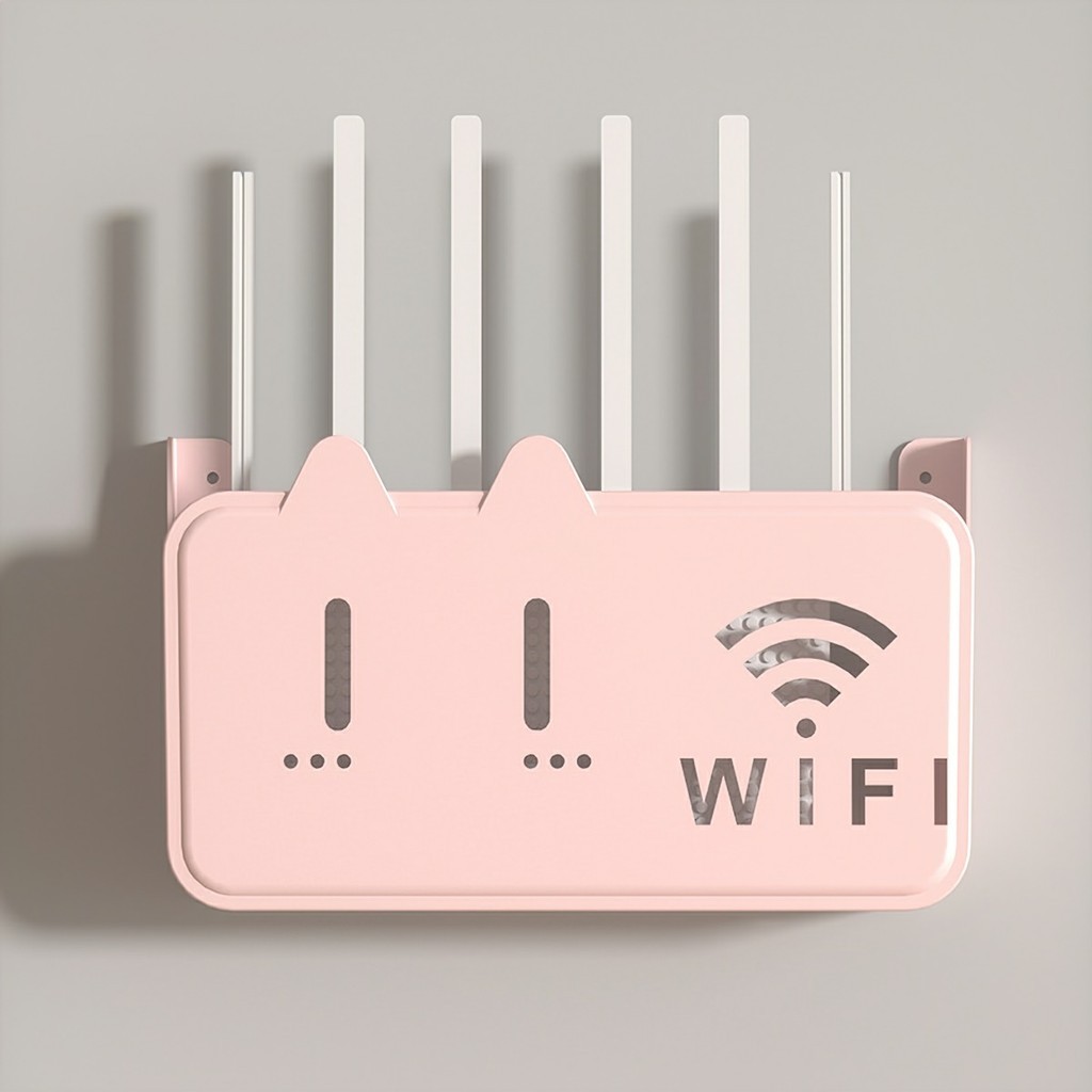 Kệ đựng wifi treo tường, Kệ wifi đặt modem, đầu kỹ thuật số, ổ cắm điện ...