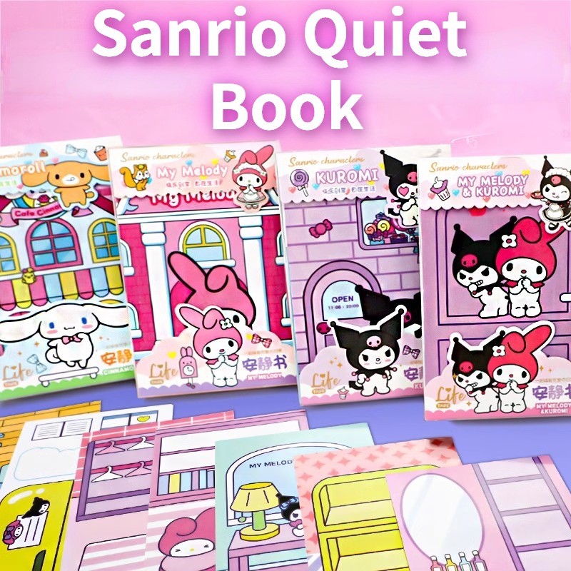 Hoạt Hình Dễ Thương Sanrio Hello Kitty Yên Tĩnh Sách Anime Giai Điệu ...