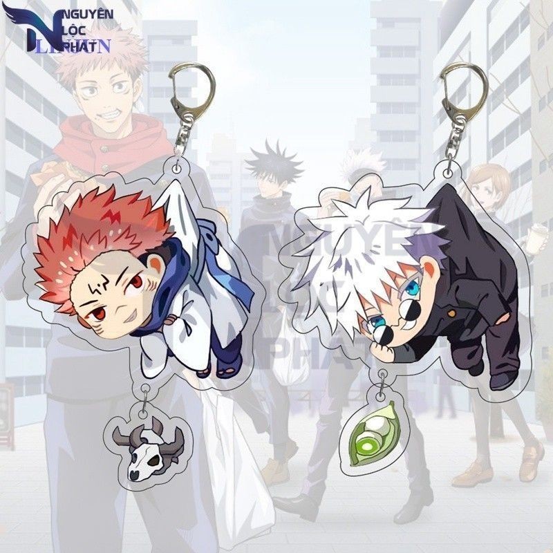 NLP Móc Khóa Acrylic Hình Yuji Itadori Gojo Satoru Fushiguro Megumi ...