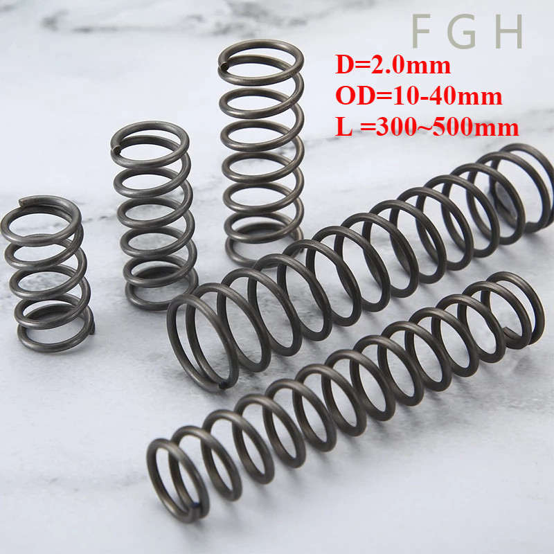 [Fghyt-1] Lò xo nén thép 65Mn (d2.0mm OD10-40mm dài 300 ~ 500mm ...