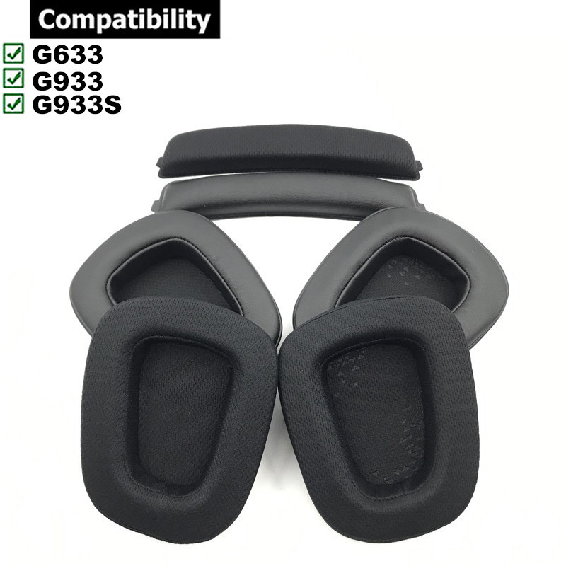Miếng Lót Tai Cho Logitech G933 G933S G633 Đầu Tai Nghe Beam Band Miếng Đệm Tai Nghe Miếng Bọt ...