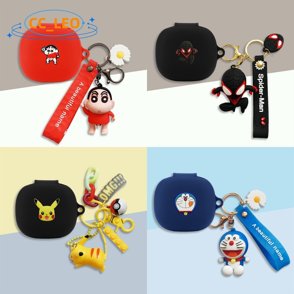 For EarFun Air Pro4 Case Cartoon Crayon Shin-chan Keychain Pendant ...